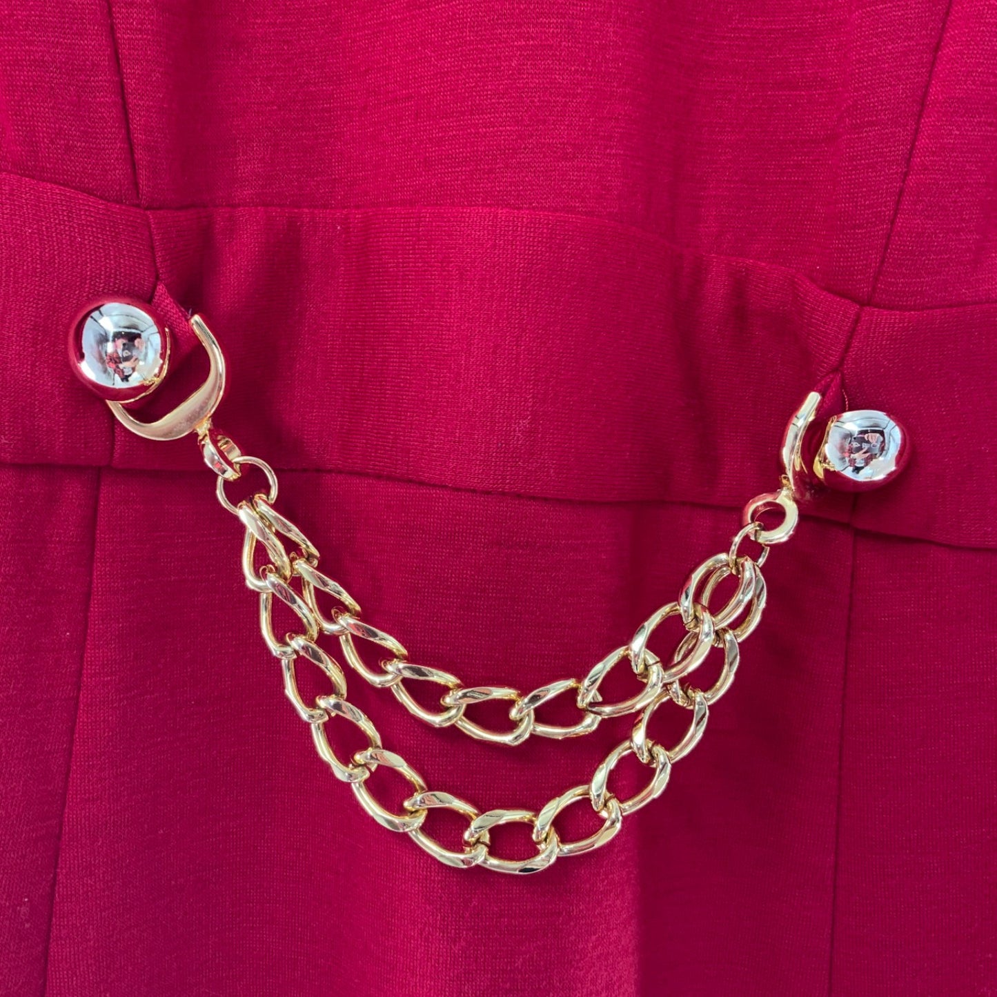 Milly Red and Gold Dress – Reddz Trading